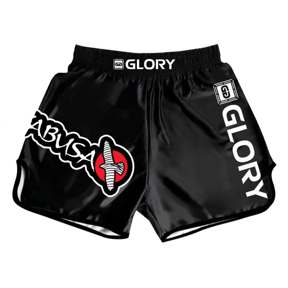 MMA Fight Shorts Hayabusa Printed Boxing Quick Drying Short Pants Muay ...