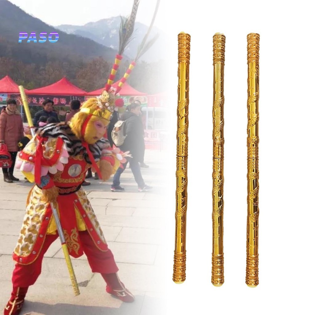 PAS-Monkey Wushu Sticks Automatic Stretchable Stainless Steel Rustproof ...