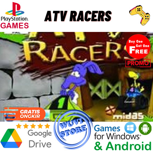 Atv Racers PS1 | Can Play On Android Or PC | Emulator Bonus | Buy 1 Get ...