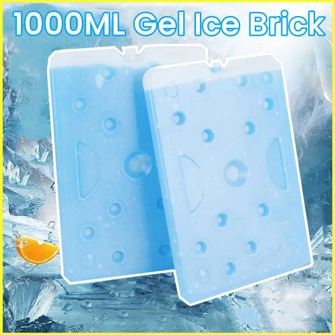 Gel Ice Brick 1000ML Reusable Without Water Injection Cold Chain ...