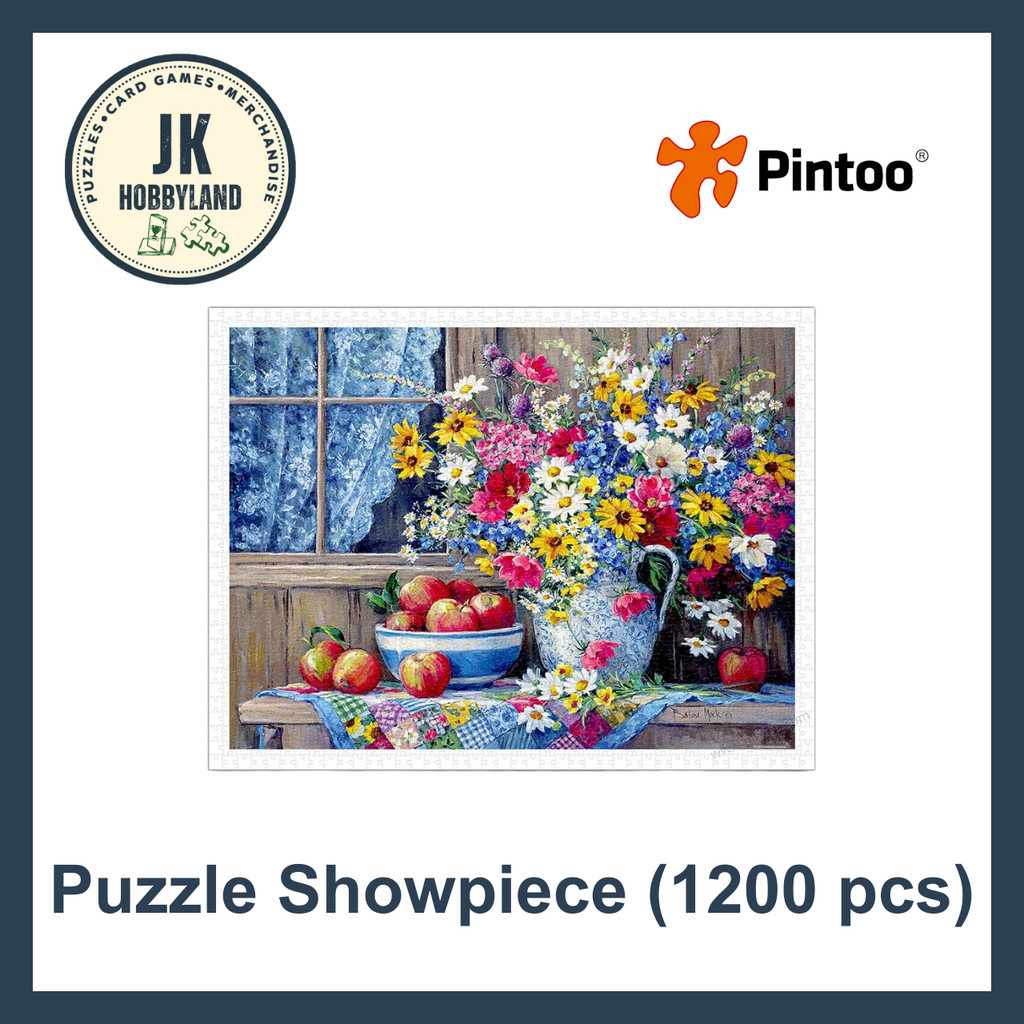 Pintoo Showpiece Puzzle 1200 pcs | Barbara Mock - From a Country Garden | JK | Shopee Philippines