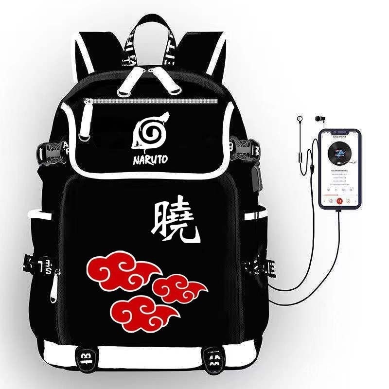 Naruto Schoolbag Anime Peripheral Uchiha Itachi Sasuke Secondary Yuan ...