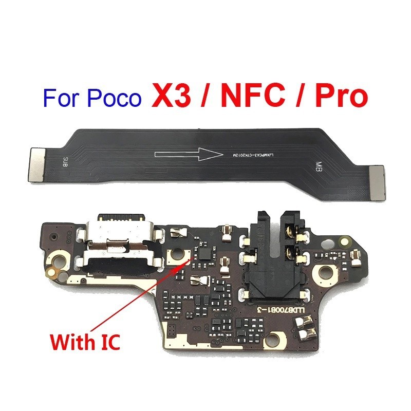 Fast Charging Port Board And Main Board Motherboard Connector Flex For ...