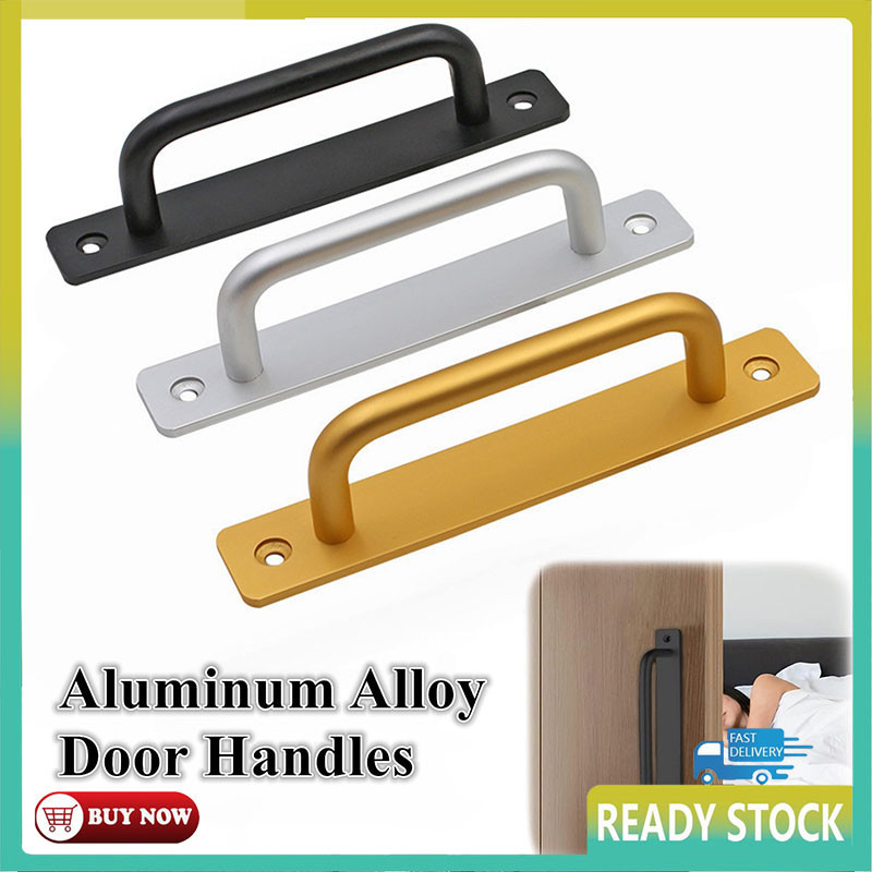 Aluminum Alloy Door Handles Push Pull Handles Helper for Sliding Barn ...