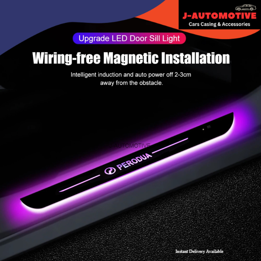 Perodua Myvi Bezza Axia Aruz Ativa Alza RGB LED Door Side Sill Side ...
