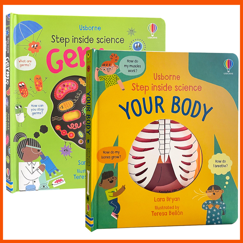 Your Body,Germs Usborne Step Inside Science children English ...