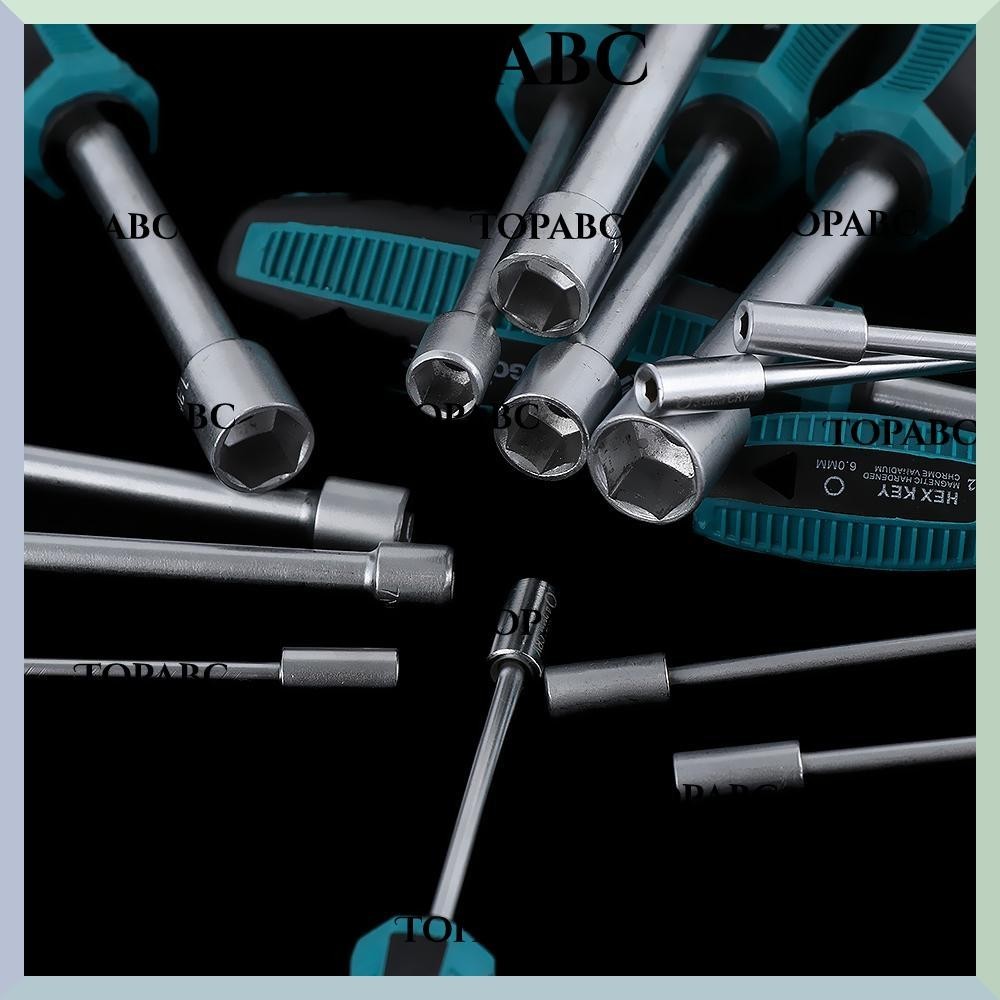 TOP High Quality Socket Driver Anti-slip Handle Nutdriver Wrench Hex ...