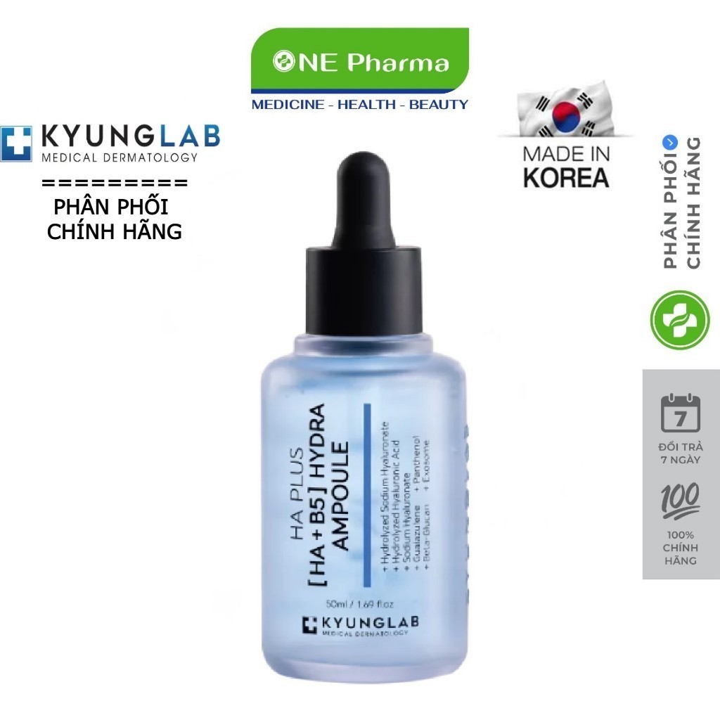 Kyung Lab HA Plus [HA + B5] Hydra Ampoule 50ml | Shopee Philippines