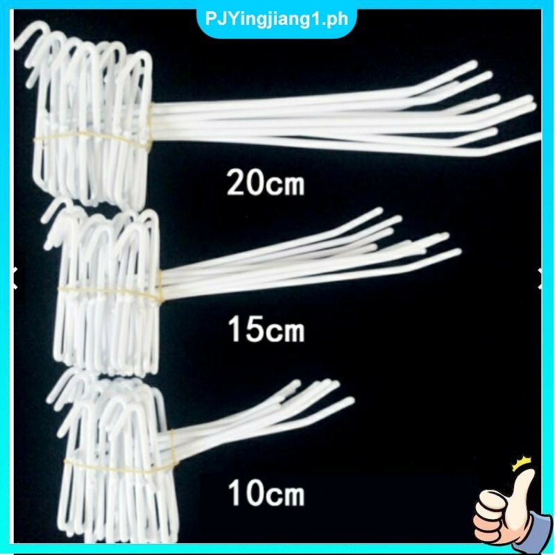 10PCS/Set Screen Hook Coated Wire Hook Organizers Store Screen Hanging ...