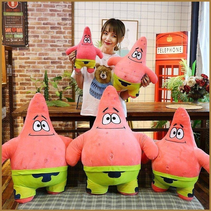 Sta5 Cute Patrick Star Stuff Toy Plush toy Pillow Kids Gift | Shopee ...