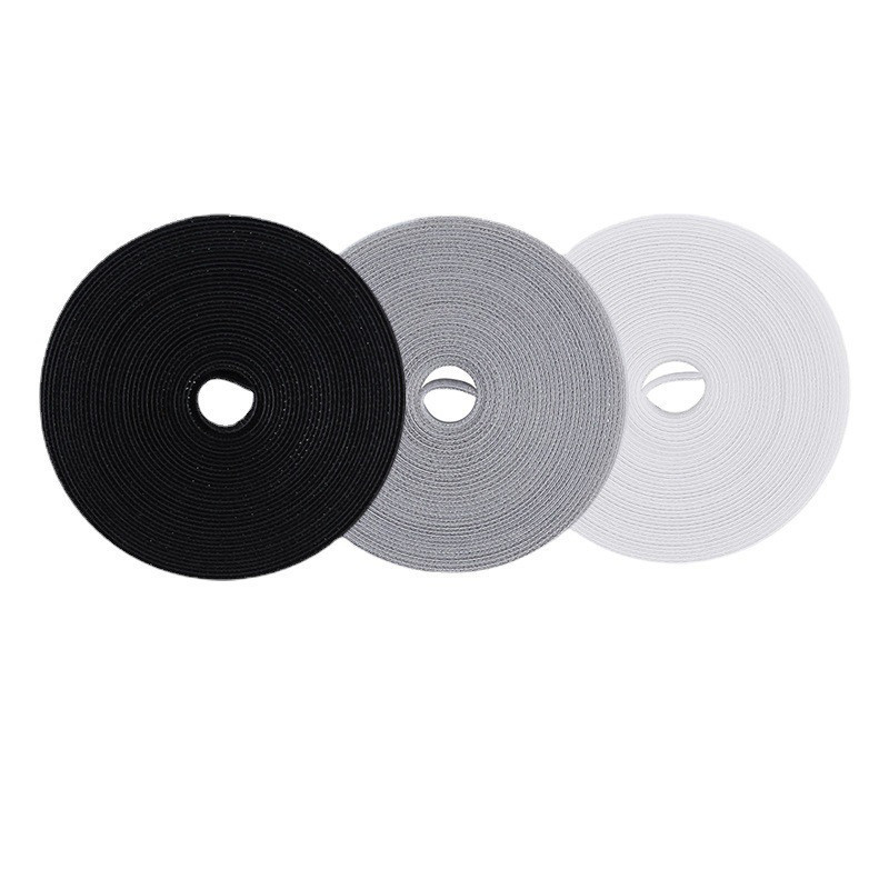 5M 12mm Magic Tap Self Adhesive Hook and Loop Fastener Nylon Sticker ...