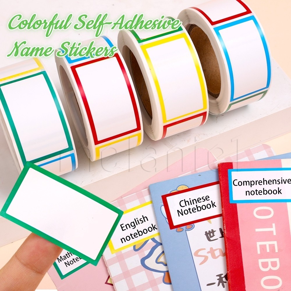 Colorful Blank Handwritten Stickers - for Kitchen, Office, Home ...