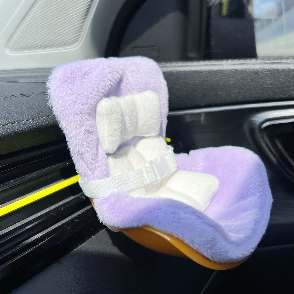 Labubu LABUBU Purple Doll Sofa Seat Car Decoration Seat Base Desktop ...