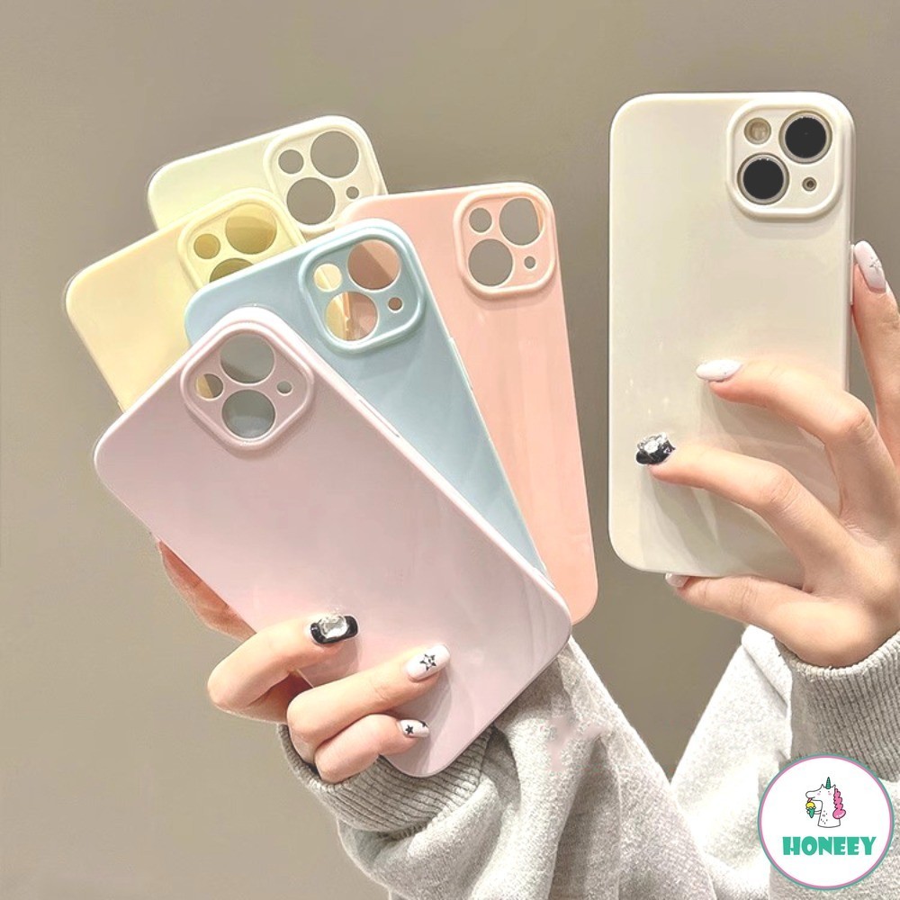 INS Macaron Candy Color Jelly Phone Case for IPhone 11 15 16 Pro Max 12 ...