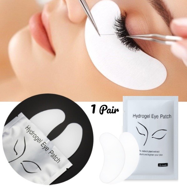 100Pairs Eye Patch for Eyelash Extensions Under Eye Pad U SHAPE Lash ...