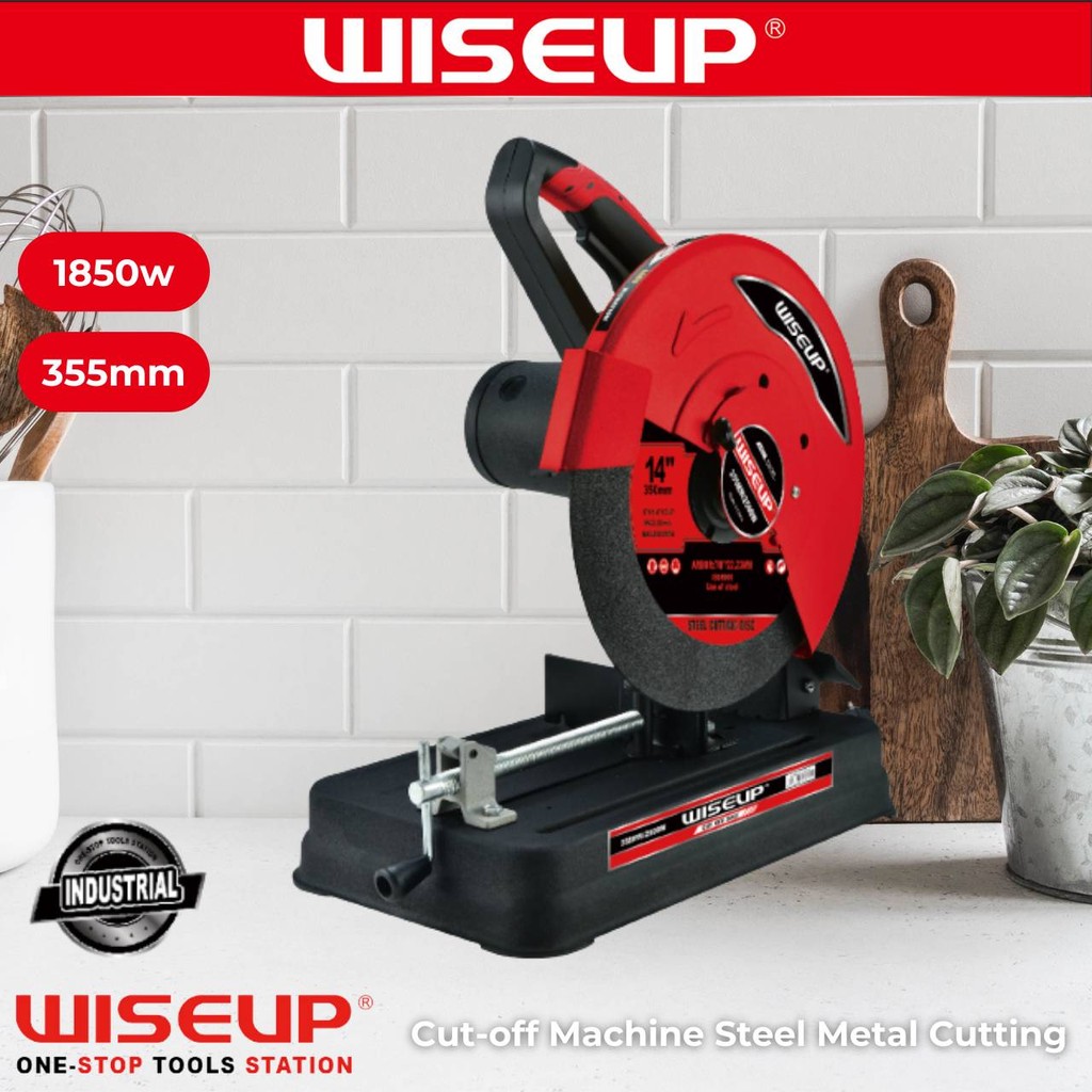 Premium Cut-Off Machine Steel Metal Cutting + Bench Grinder | Reliable ...