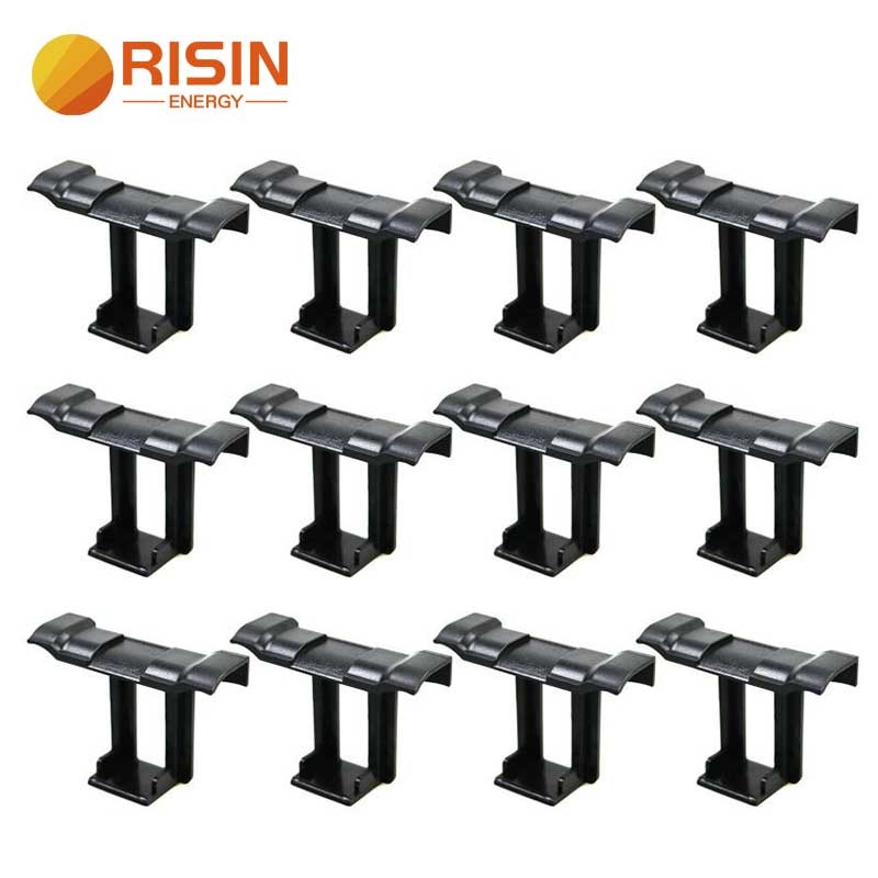 10pcs/lot ABS Good Plastic Material Solar Water Drain Clip Solar Panel ...