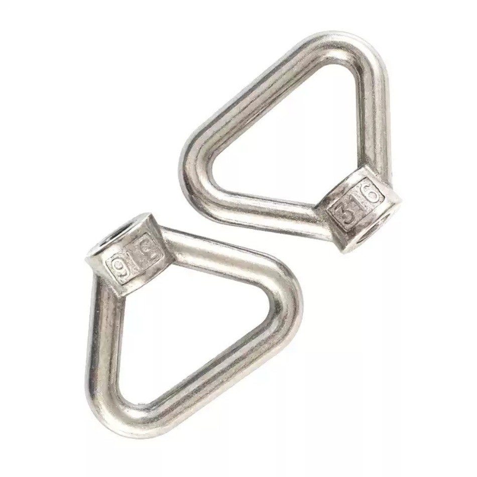 304 Stainless Steel Triangle Ring Nut M8-M24 (LGQ) | Shopee Philippines