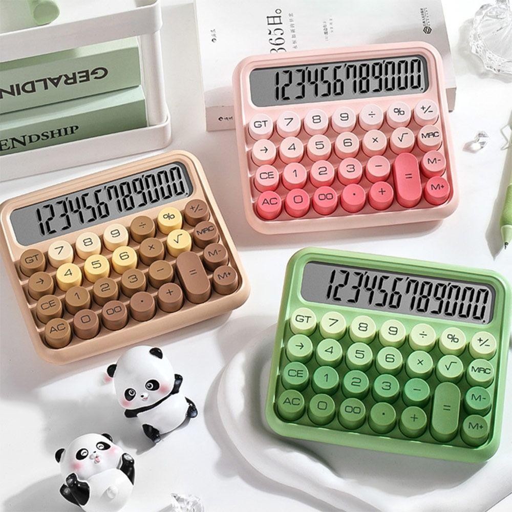 ROSE Typewriter Calculator, with Lcd Display Silent Students Calculator ...