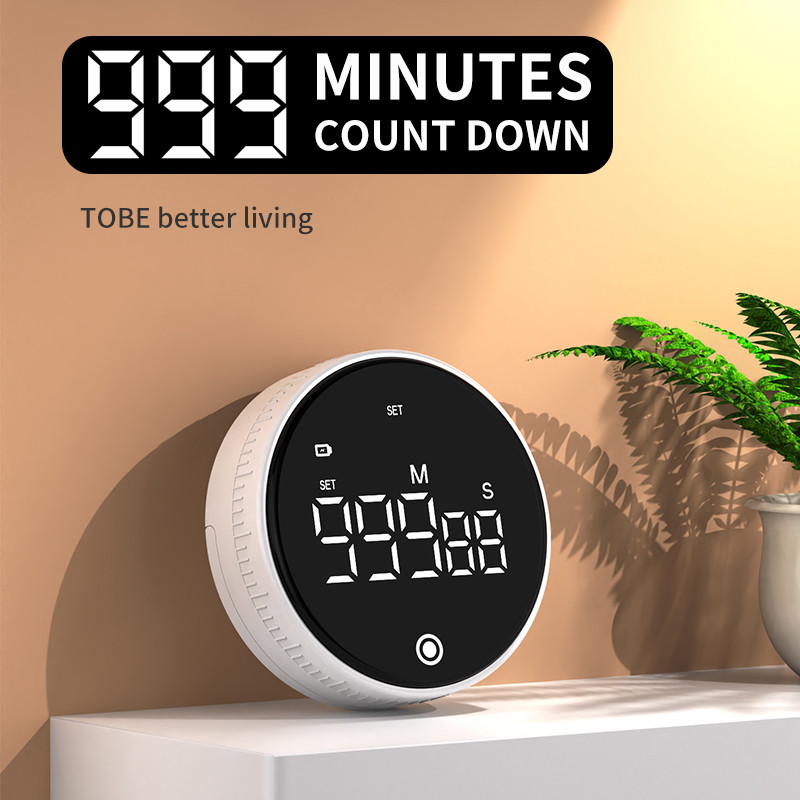 Led Digital Timer For Kitchen Cooking Shower Learning Stopwatch Alarm ...