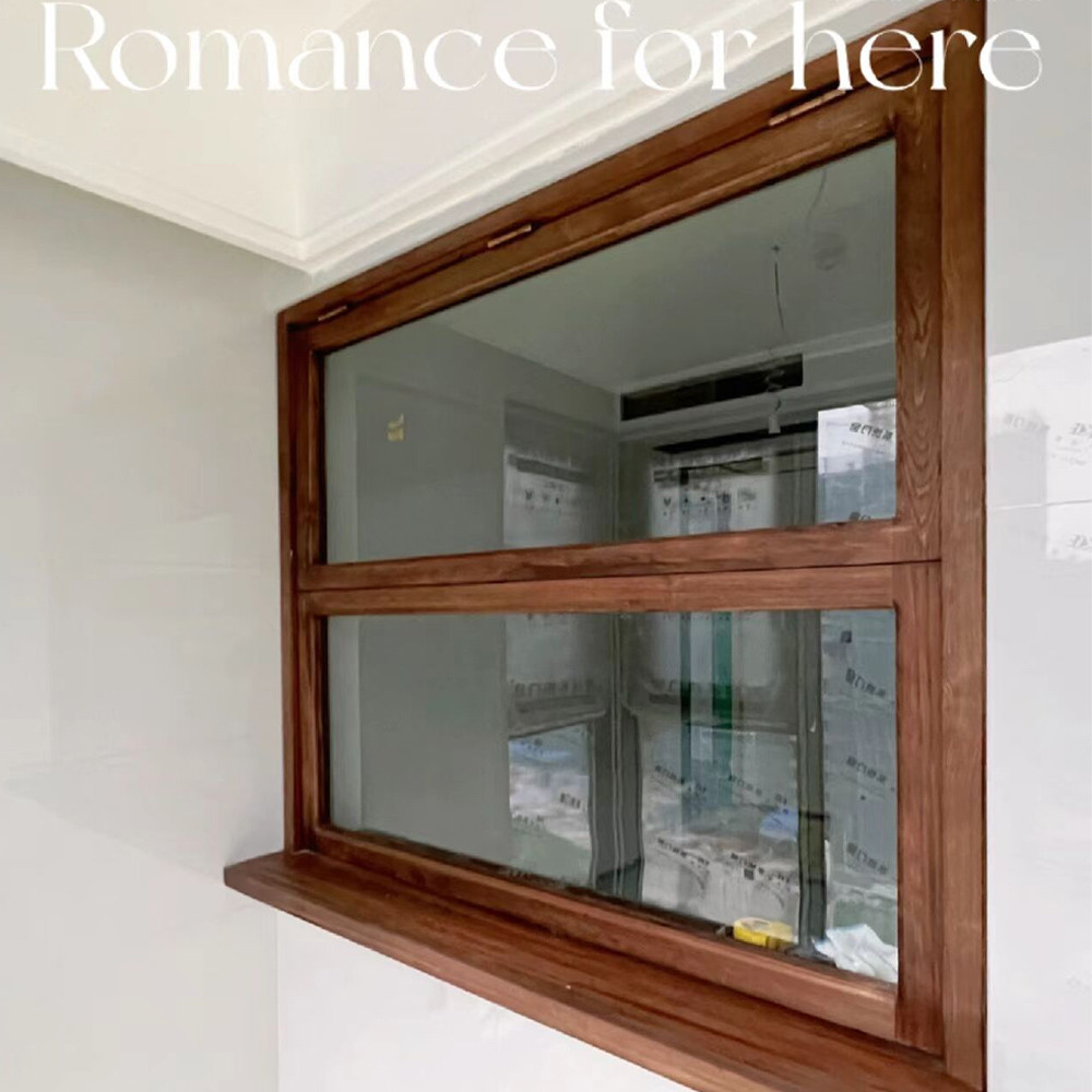 Custom Folding Windows Sliding Wooden Glass Doors Indoor Flip-Up Trendy ...