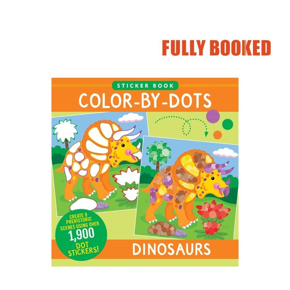 Sticker Book: Color-By-Dots, Dinosaurs (Paperback) by Martha Zschock ...