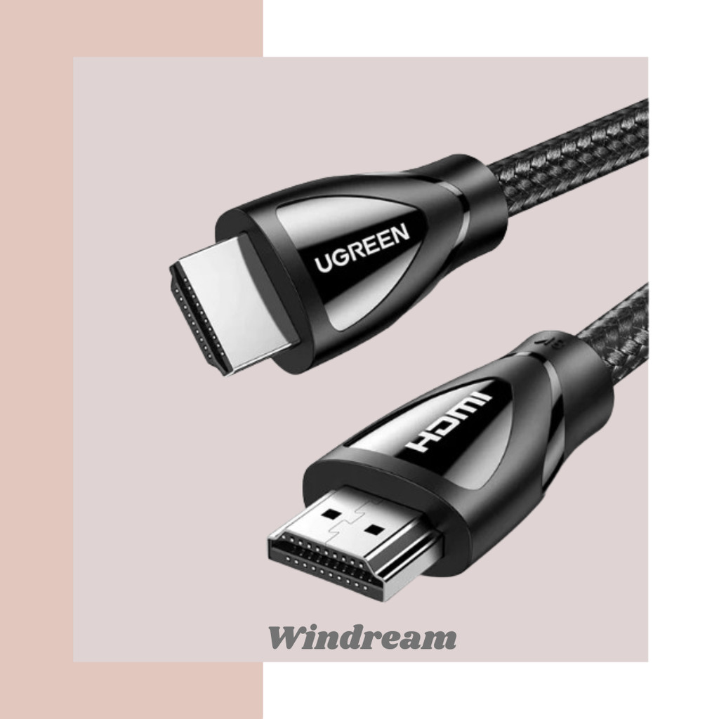 UGreen HDMI 2.1 Male To Male Cable (HD140) (0.5M, 1M, 1.5M, 2M, 3M, 5M ...