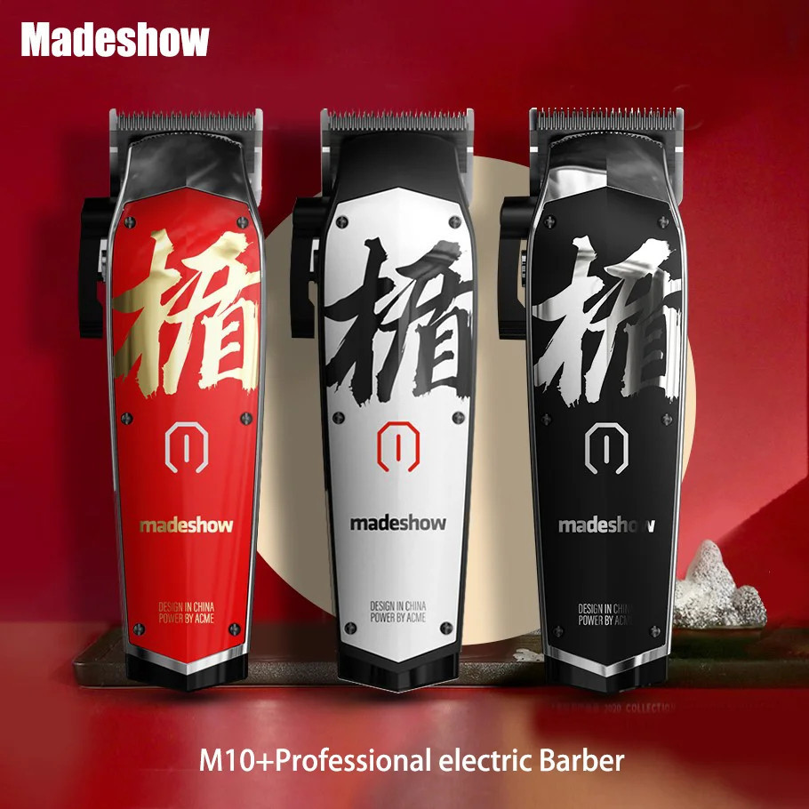 Madeshow M10 Professional Hair Clipper for Barber 0 MM Electric Haircut ...