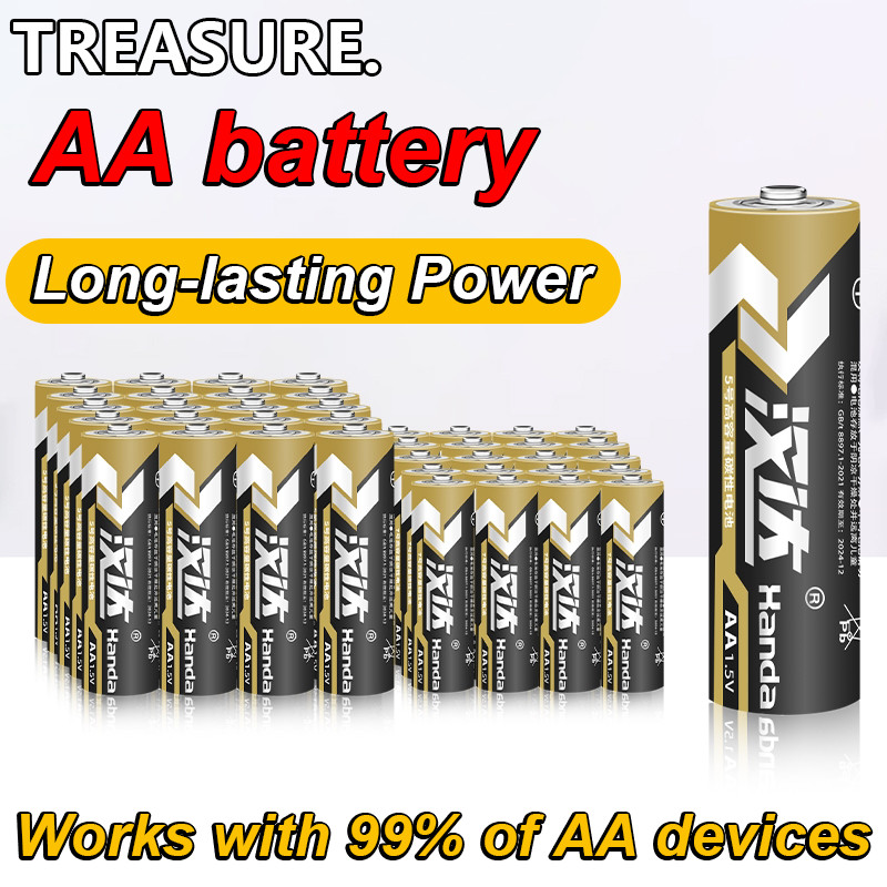 AA Battery 1.5v Carbon Dry Battery Original Works With 99% Of Aa ...
