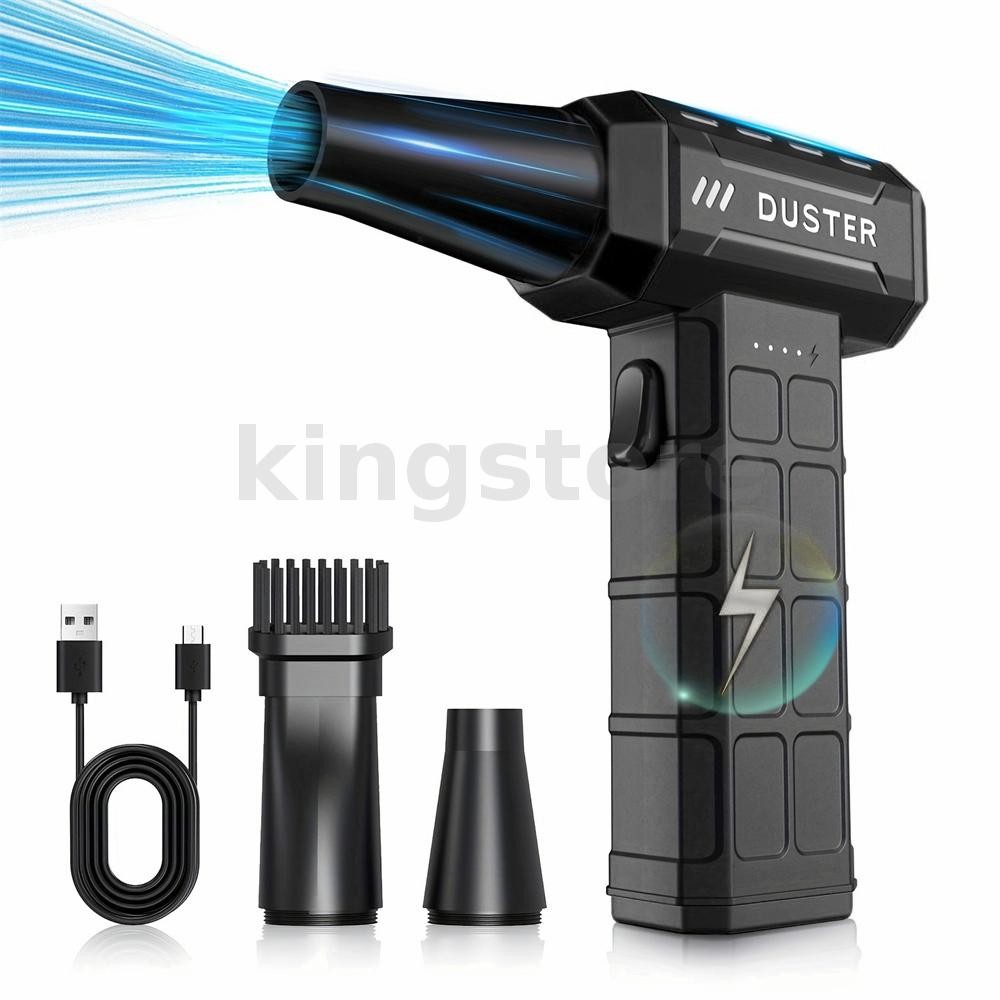 Turbo Jet 130000RPM Electric Compressed Air Duster USB Rechargeable ...