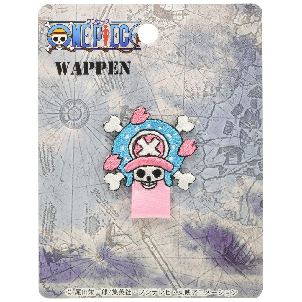 Inagaki Clothing One Piece Name Tag Patch Pirate Flag Tony Tony Chopper Iron-on PEM002 ...