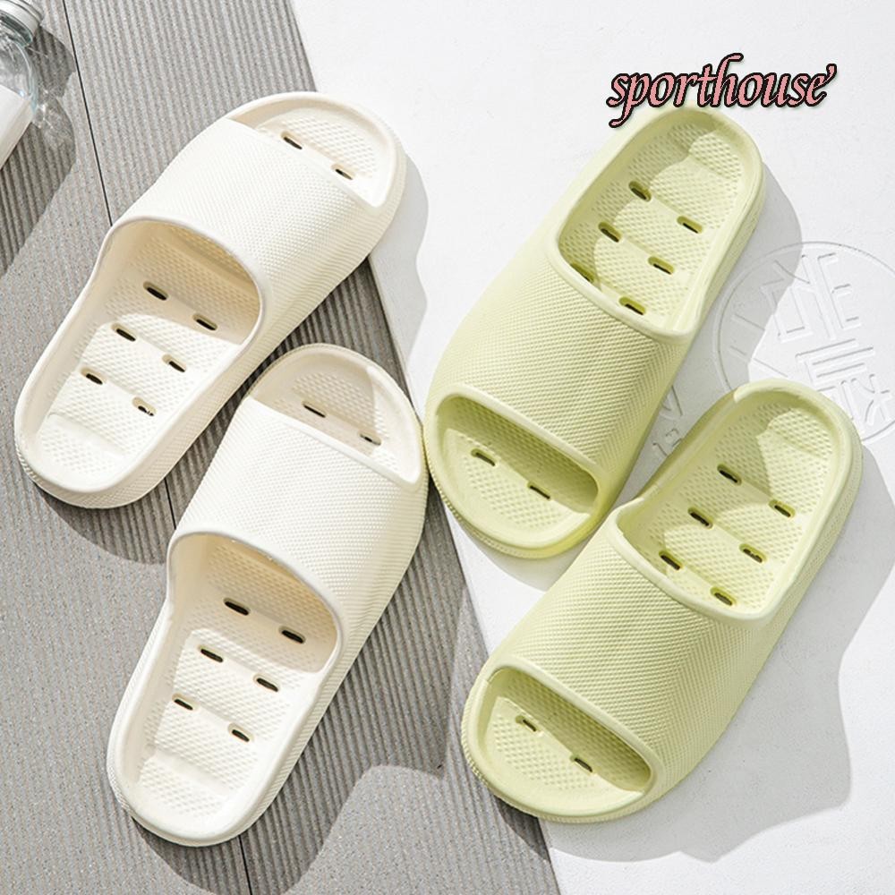 Shower Shoes Bathroom Slippers Quick-Dry Shower Slides with Drain Holes ...