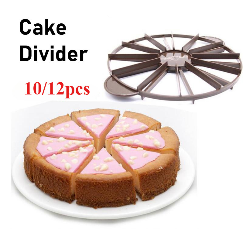 10/12pcs Slice Marker Plastic Cake Tools Bread Cake Divider Double ...