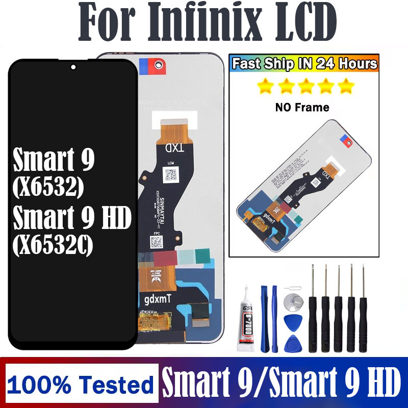 LCD For Infinix Smart 9 X6532 - Smart 9 HD X6532C LCD Screen Assembly ...
