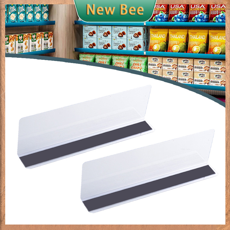 Acrylic Shelf Dividers with Magnetic Shelf Dividers Transparent Store ...