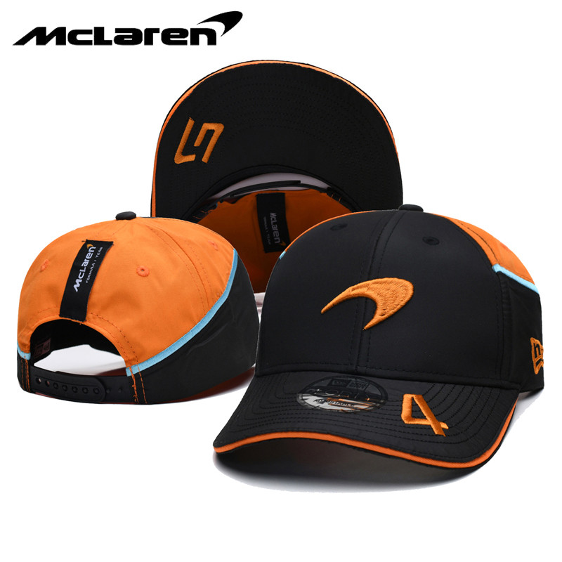 Stylish Mclaren Car Baseball Caps Racing Cap Adjustable Hat Leisure ...
