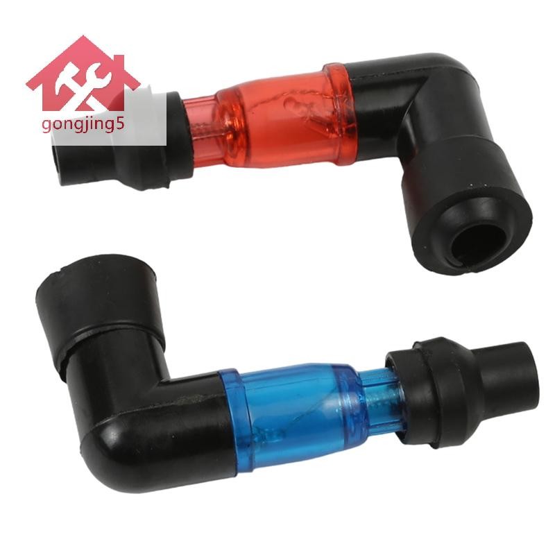 IGO Universal Motorcycle Flash Spark Plug Cap Motorcycle Ignition Spark ...