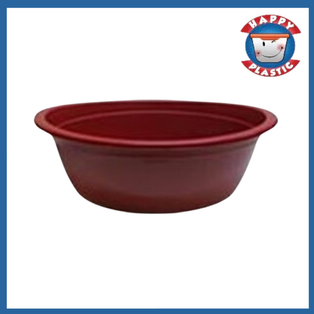 Happy Plastic Oriental Colored Plastic Oval Wash Basin Palanggana High ...