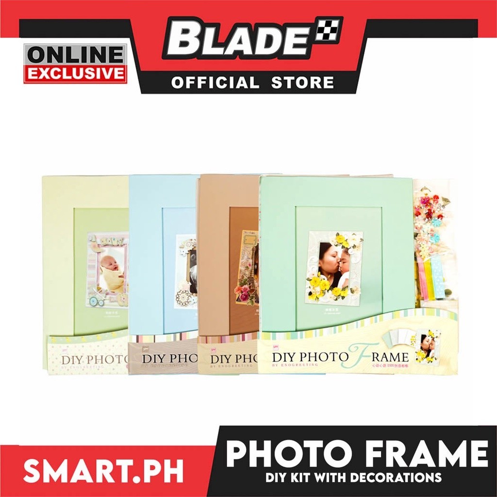 Gifts Photo Frame DIY kit With Decorations (Assorted Designs and Colors ...