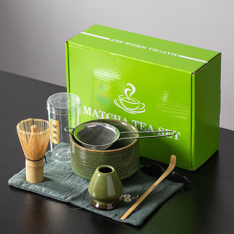 Japanese Matcha Tools Suit Matcha Bowl Matcha Brush Hundred Benli Tea ...