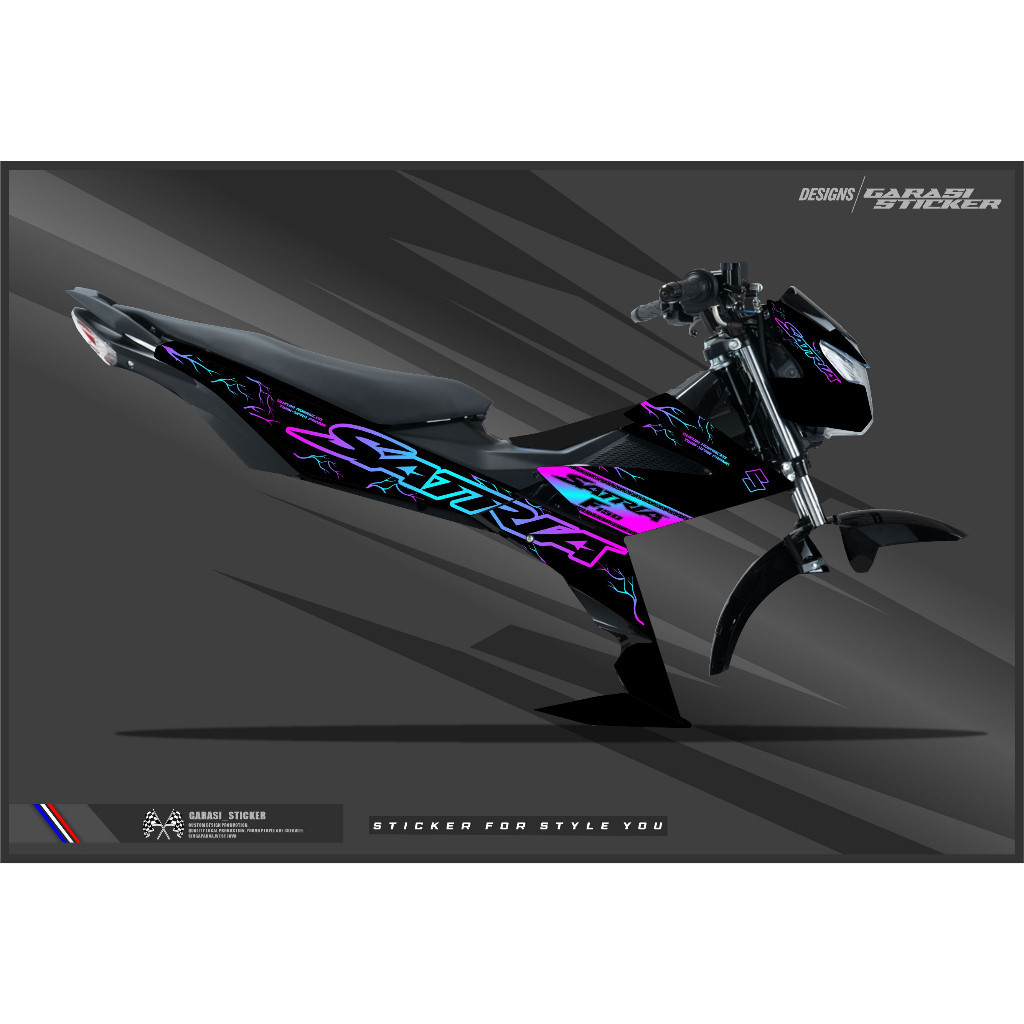 Satria FU Fi Striping/Sticker / Thai New Concept Root Injection ...