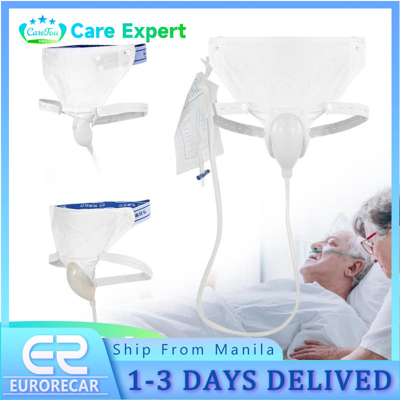 Urine Collector Silicone Adults Man Woman Elderly Urinal with Catheter ...
