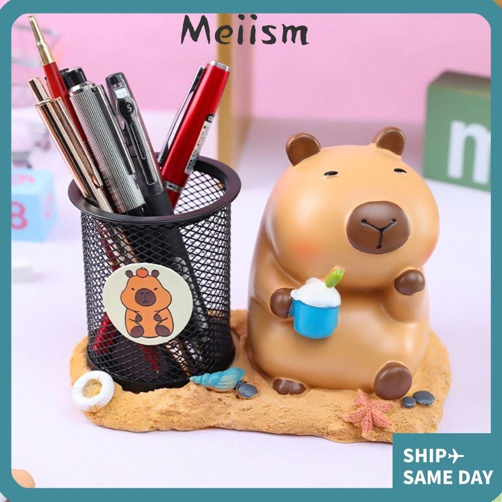 MEIISM Pen Container, Loopy Desktop Pen Holder, Kawaii Multifunctional ...
