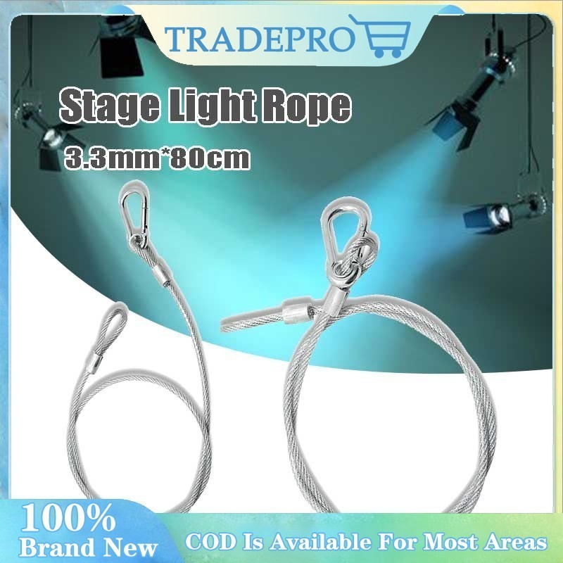 Stainless Steel Safety Cable Stage Light Safety Ropes Par Light Safety ...