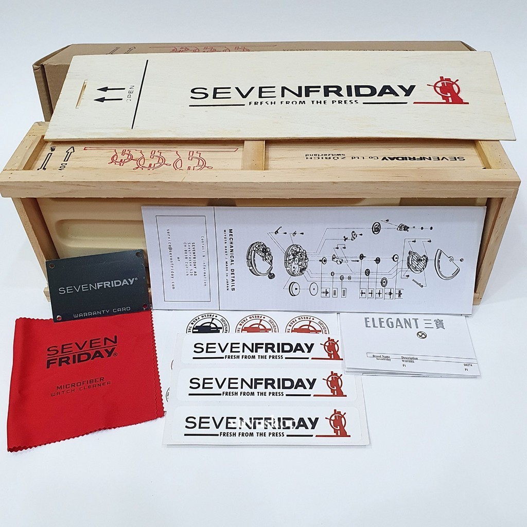 Seven FRIDAY fullbox Watch Box | Shopee Philippines
