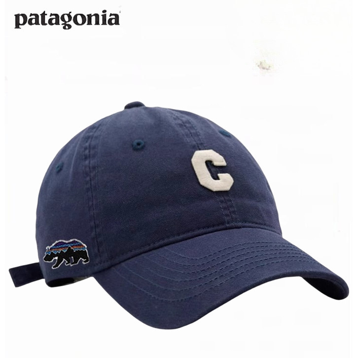 Pata Polar Bear C Letter Cap Sun Cap Versatile Baseball Cap | Shopee ...