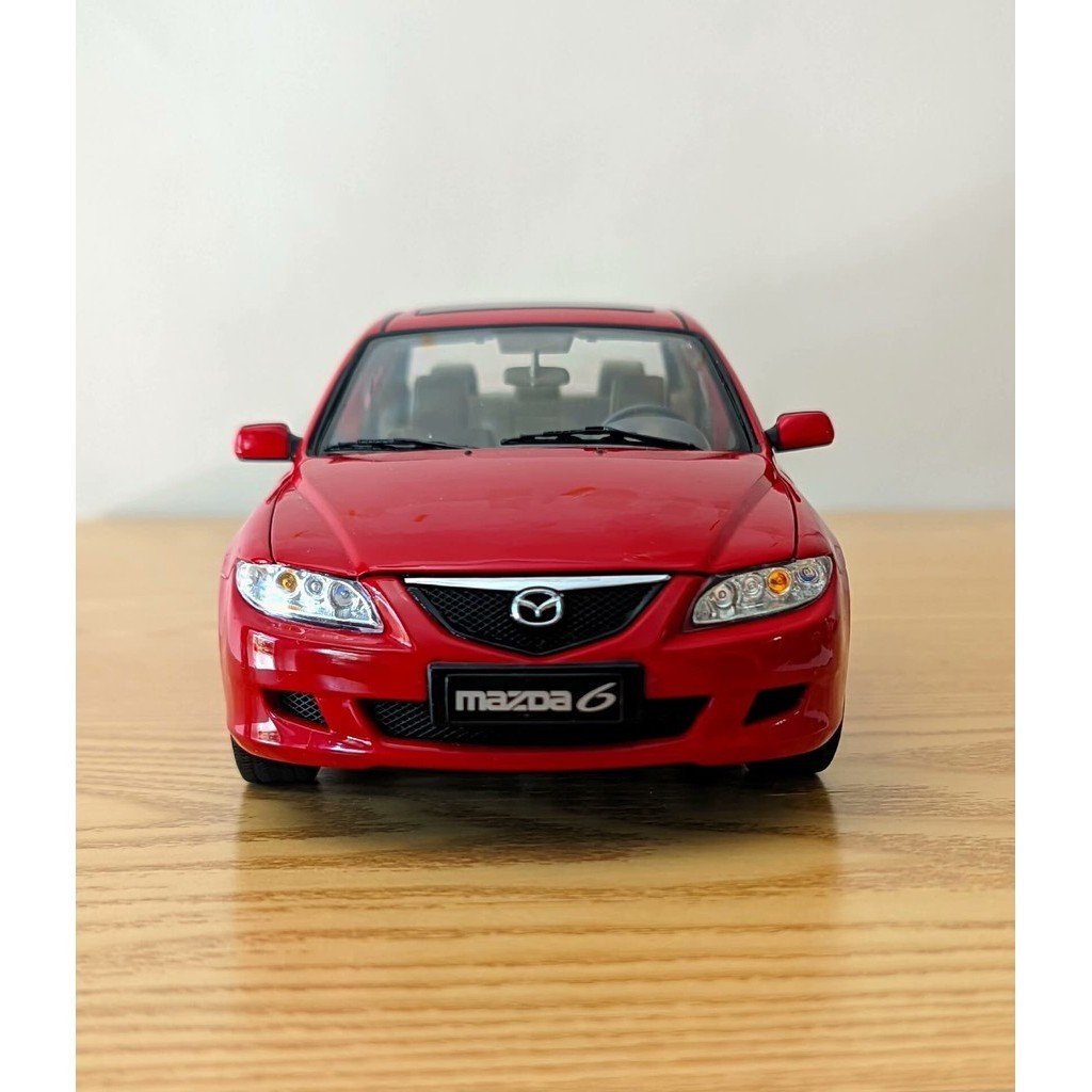 1/18 Original Factory First Car MAZDA 6 Car Model Old Model MAZDA 6 ...
