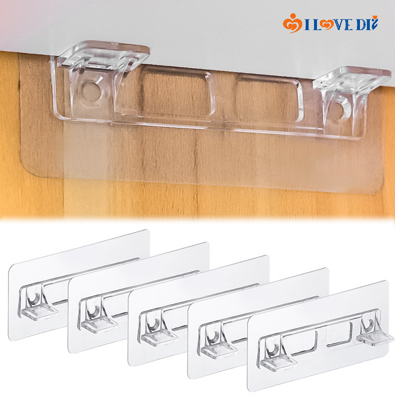 1/5 Pcs High Quality Durability Acrylic Self Adhesive Partition Support ...
