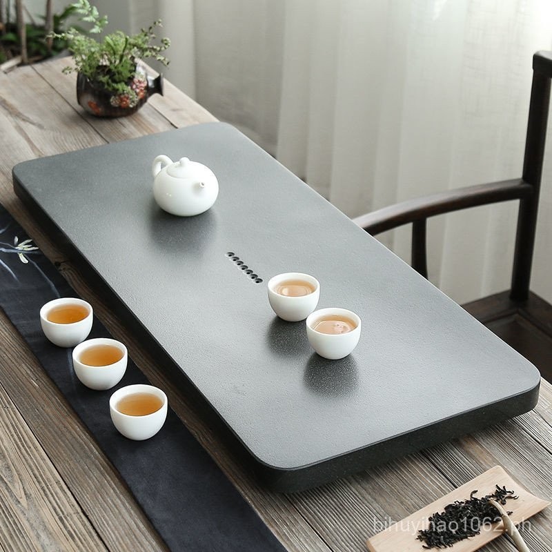 Dinghong Natural Black Gold Stone Tea Tray Whole Household Tea Set ...