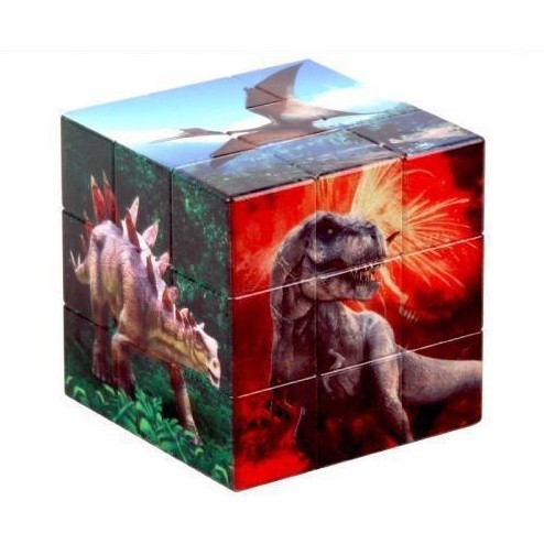 Cartoon pattern fun Rubik's cube third order 3 Rubik's cube children's ...